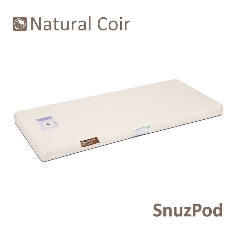 Snuzpod 4 Natural Coir Mattress - 75 x 40 cm - Baby Mattress Little ...